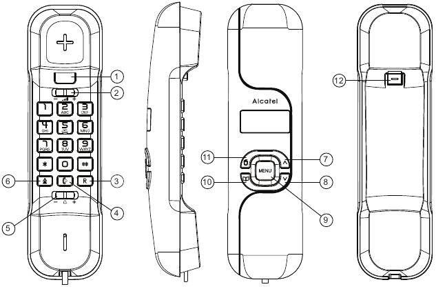 Alcatel T16 - Cordless Telephone User Guide | ManualsLib