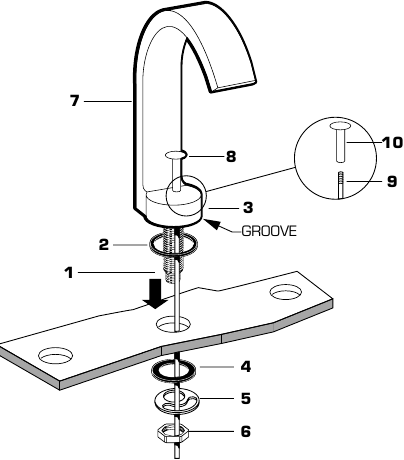 JADO Glance 831/003 - Widespread Lavatory Faucet Installation Manual ...