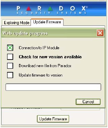 Paradox IP100 - Internet Module Manual | ManualsLib