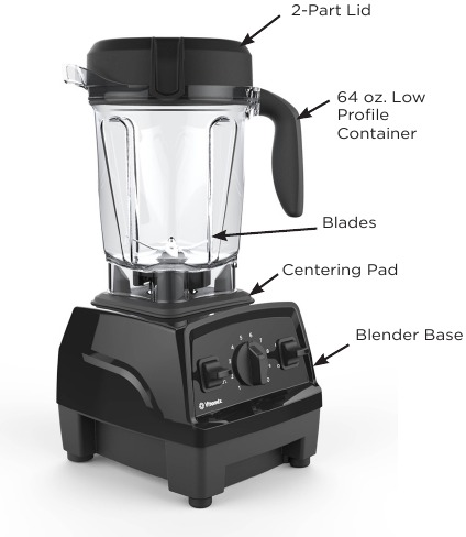 Vitamix E320 - Performance Blender Explorian Series Manual | ManualsLib