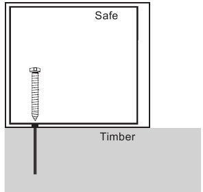 J.Burrows Suresafe Anchor - Digital Safe Instructions Manual | ManualsLib