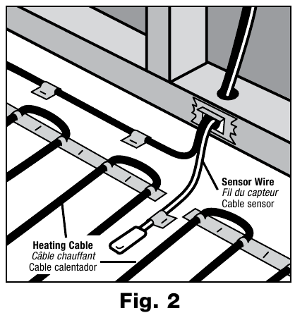 EasyHeat Warm Tiles GT-1, GT-2 - Thermostat Installation Manual ...