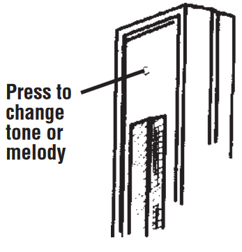 Carlon RC3301, RC3311, RC3341 - Wireless Chime Button Manual | ManualsLib