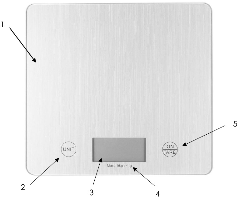 Kalorik EKS 42428 - Digital Kitchen Scale Manual | ManualsLib