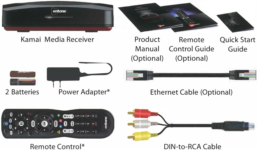 Entone KAMAI 5 - Media Receiver Quick Start Guide | ManualsLib