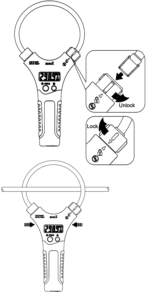 APPA sFLEX-D - Flexible Current Meter Manual | ManualsLib