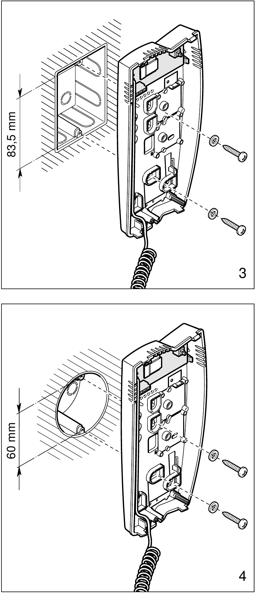 Bpt YC/200, YC/200A, YC/201 - Handset Manual | ManualsLib