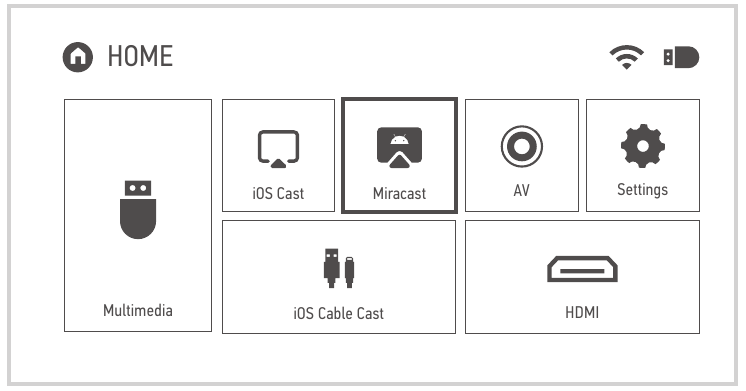 Salora BEAMER 45BHM2550 - 720p LED 200 ANSI Lumens Projector Manual | ManualsLib