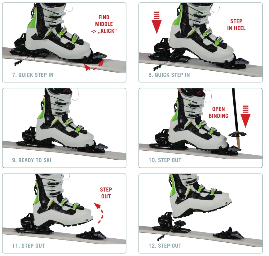 Dynafit ST ROTATION 7 - Ski Touring Binding Quick Guide | ManualsLib