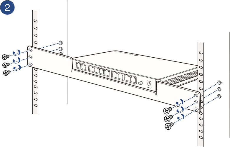 Asus XG-U2008 - 2-Port 10GBASE-T+8-Port Gigabit Unmanaged Switch Quick ...