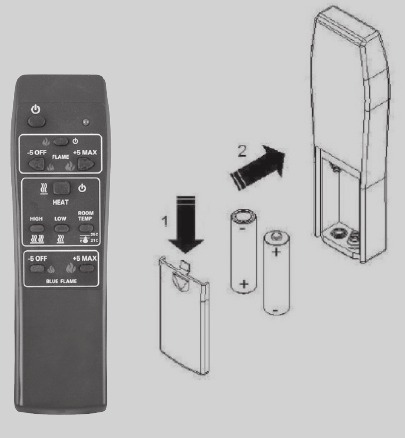 Arlec Magnus EFH422 - 2000W Fireplace Heater Manual | ManualsLib
