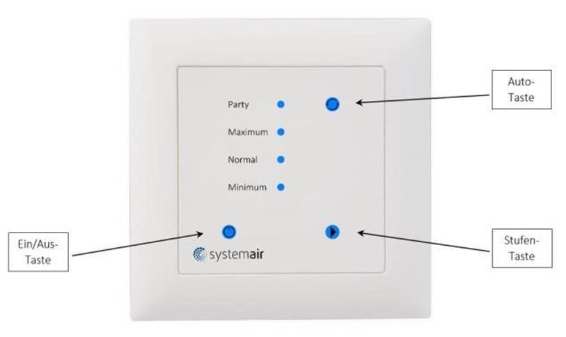 SystemAir MZ3-Touch - Controller/Positioner For Comfort Ventilation ...