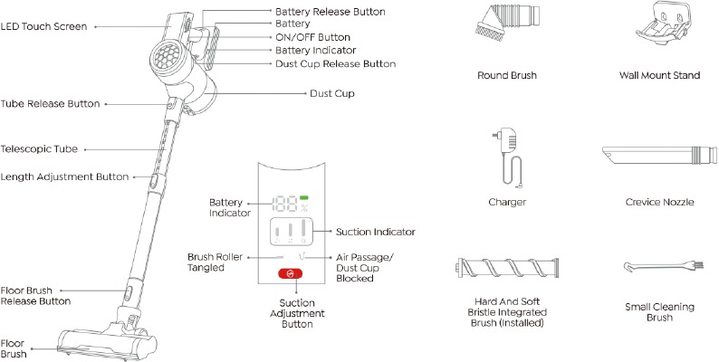BUTURE JR700 - Stick Vacuum Cleaner Manual | ManualsLib