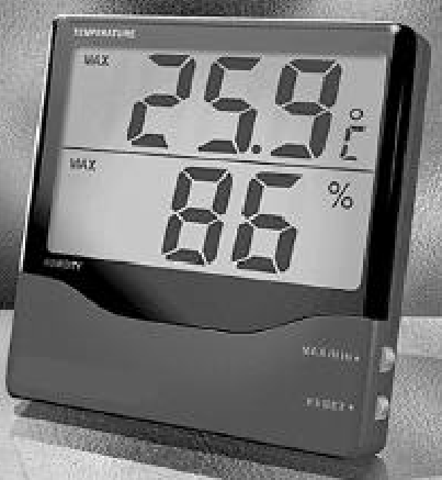 Extech Instruments 445703 - Big Digit Hygro-Thermometer Manual | ManualsLib