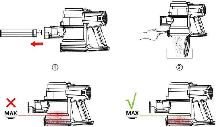 BUTURE VC10 - Cordless Vacuum Cleaner Manual | ManualsLib