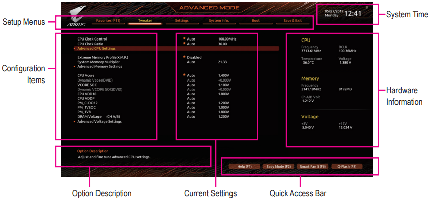 Gigabyte X570 AORUS ELITE WIFI - AM4 ATX Motherboard Manual | ManualsLib
