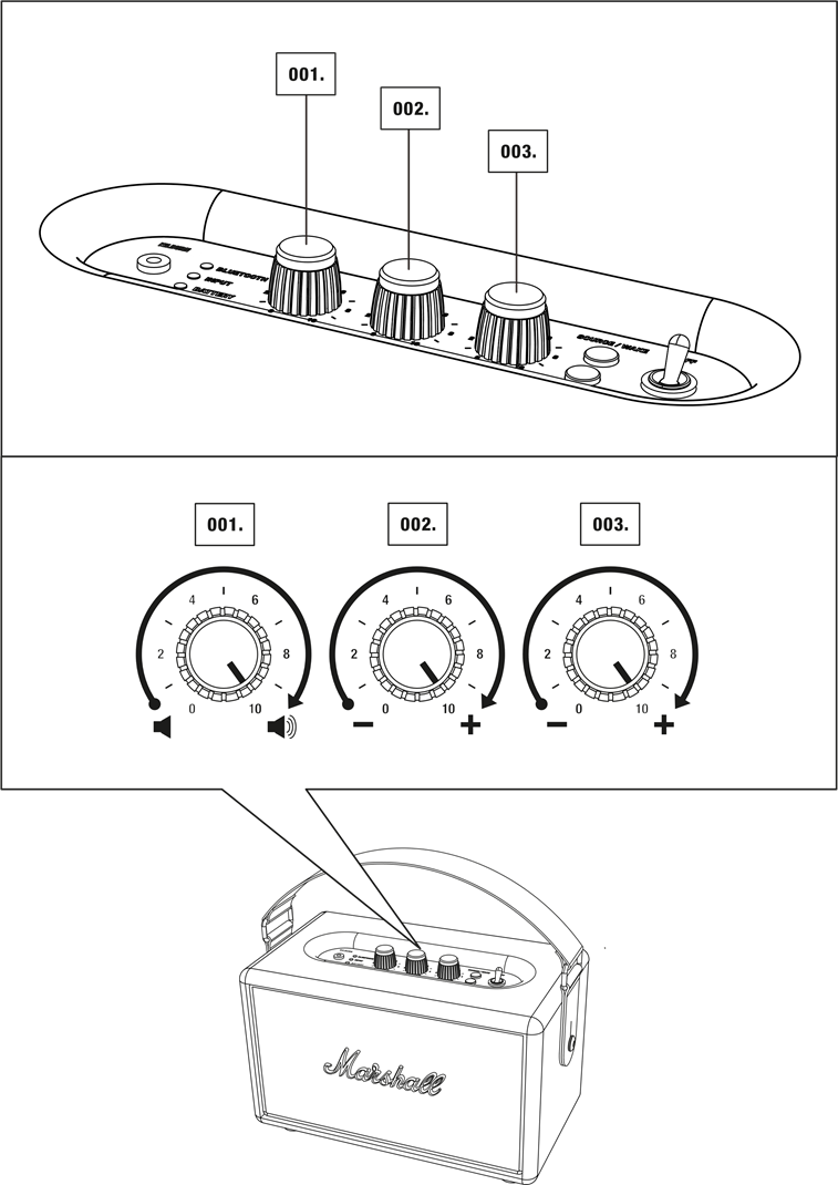 Marshall Kilburn - Portable Active Stereo Speaker Manual | ManualsLib
