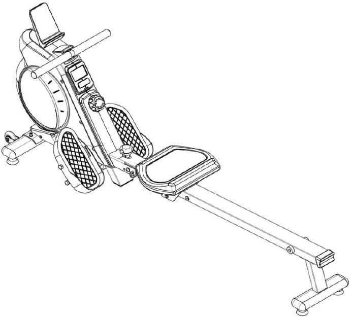 YOSUDA Rowing Machine 100 H-185 Installation Guide & Manual | ManualsLib