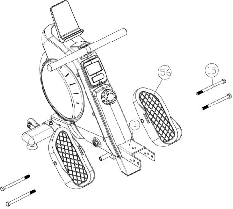 YOSUDA Rowing Machine 100 H-185 Installation Guide & Manual | ManualsLib