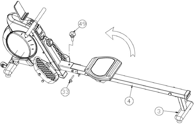 YOSUDA Rowing Machine 100 H-185 Installation Guide & Manual | ManualsLib