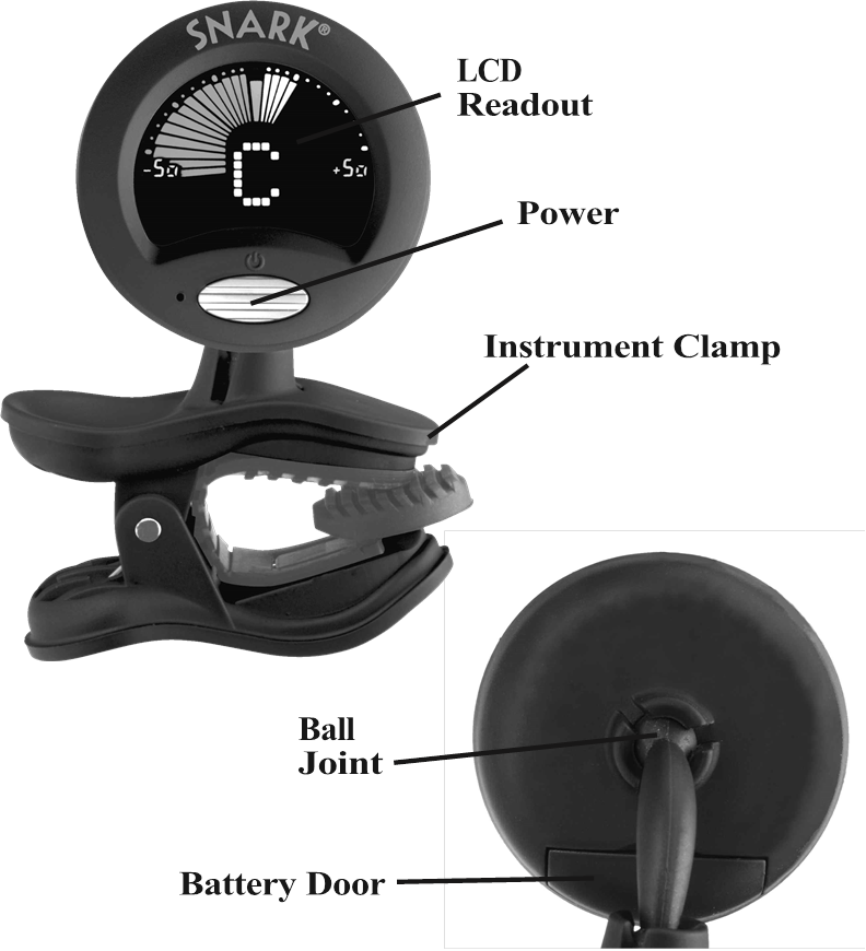 Snark SN-5, SN-6 - Tuner Manual | ManualsLib