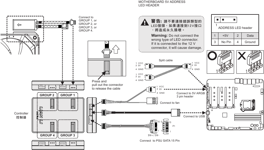 Lian-Li Uni Fan SL RGB SL120/SL140 - Revolutionized Fan Manual | ManualsLib