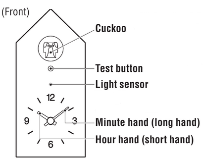 Muji CUCKOO CLOCK - Alarm Clock Manual | ManualsLib