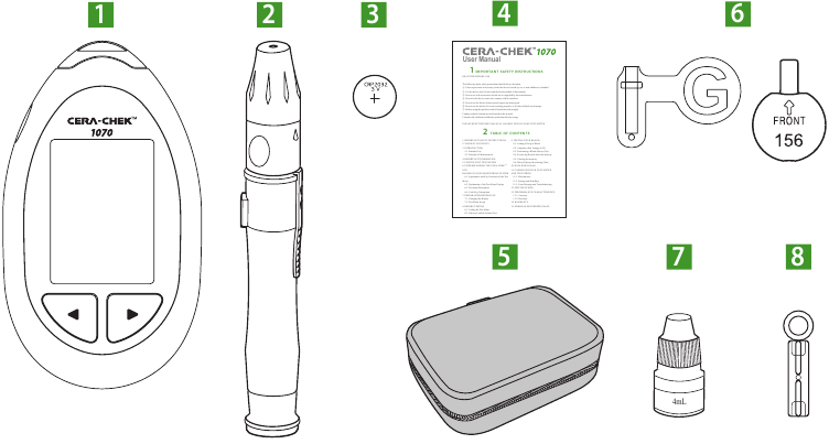 Cera-Chek 1070 - Blood Glucose Monitoring System Manual | ManualsLib