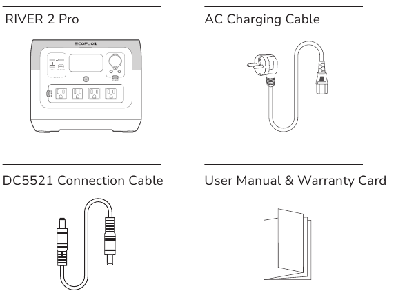 EcoFlow RIVER 2 Pro - Portable Power Station Manual | ManualsLib