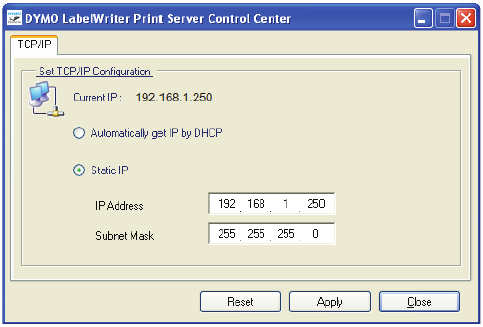 Dymo LabelWriter Print Server for LabelWriter 400 and later series Manual | ManualsLib