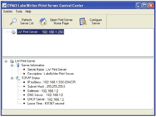 Dymo LabelWriter Print Server for LabelWriter 400 and later series ...