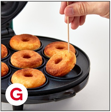 Dash DDM007 - Express Mini Donut Maker Manual & Recipes | ManualsLib