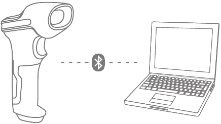Inateck BCST-70 - Bluetooth Wireless Barcode Scanner with 35m Range ...