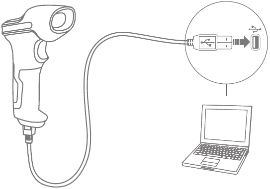 Inateck BCST-70 - Bluetooth Wireless Barcode Scanner with 35m Range ...