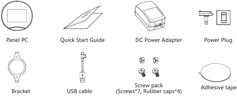 Qbic Technology TD-0350 - Panel PC Quick Start Guide | ManualsLib
