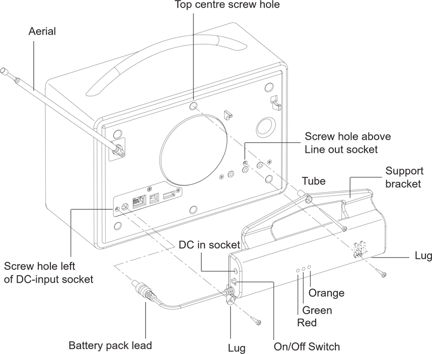 Roberts Rechargeable Battery Pack Manual | ManualsLib