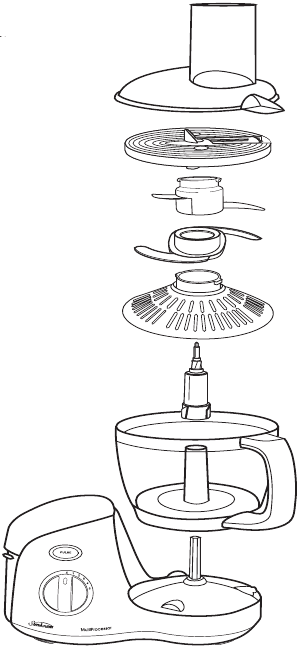 Sunbeam MultiProcessor LC6250 - Food Processor Range Manual | ManualsLib