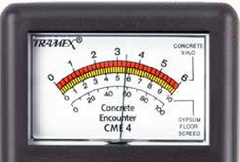TRAMEX CME4 - Concrete Moisture Encounter Quick Start Manual | ManualsLib