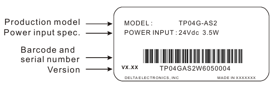 Delta TP04 Series - Control Panel Instructions | ManualsLib