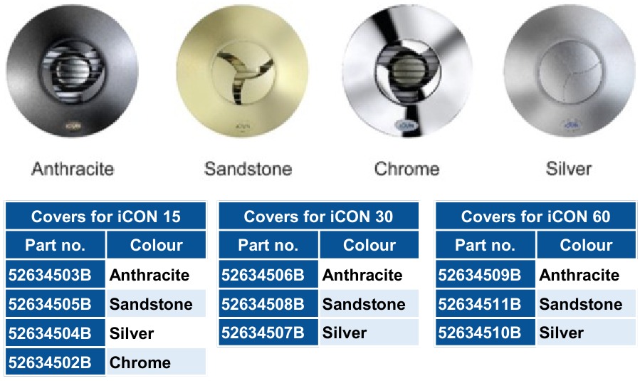 Airflow ICON Series 30 / 60 / 15 - 230V Fan Installation Manual ...