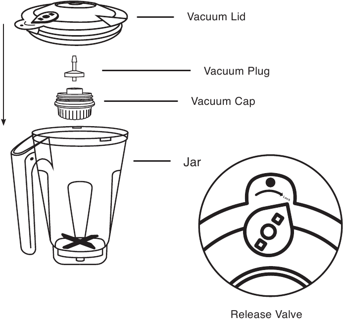 NuWave Moxie - Vacuum Digital Blender Manual | ManualsLib