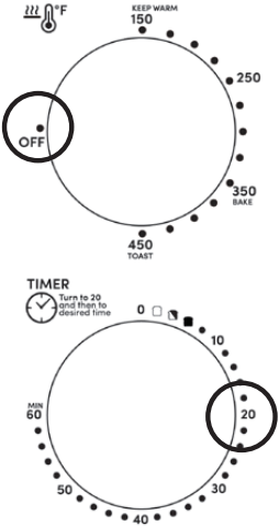 Elite Gourmet ETO4510B - 45L French Door Convection Toaster Oven Manual ...