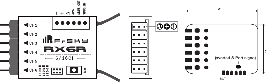 FrSky RX6R - Receiver Manual | ManualsLib