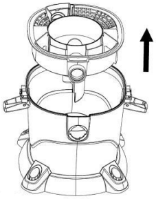 Kalorik WFVC 43331 - Water Filtration Vacuum Cleaner Manual | ManualsLib