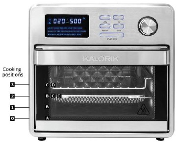 Kalorik MAXX AFO 47797 SS - Air Fryer Oven Manual | ManualsLib