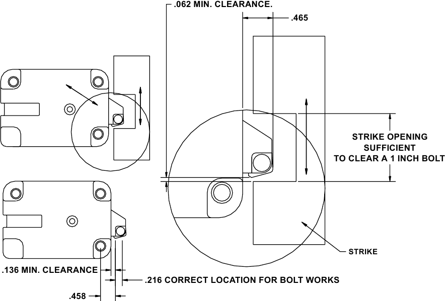 Kaba Mas Auditcon 252V / 552V / 52V - 2 Series Locks Installation ...