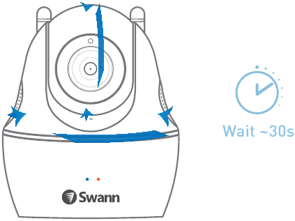 Swann SWWHD-PTCAM - Pan & Tilt Wi-Fi Camera Quick Start Guide | ManualsLib