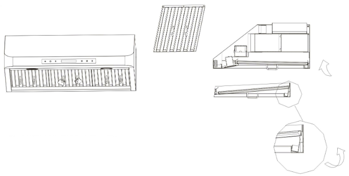 Cosmo COS-KS6U30, COS-KS6U36 - Under Cabinet Range Hood Manual | ManualsLib