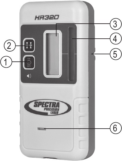 Spectra HR320 - Laser Receiver Manual | ManualsLib