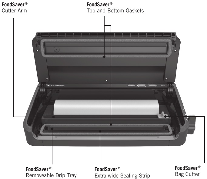 FoodSaver FM2400 Series - Vacuum Sealer Manual | ManualsLib